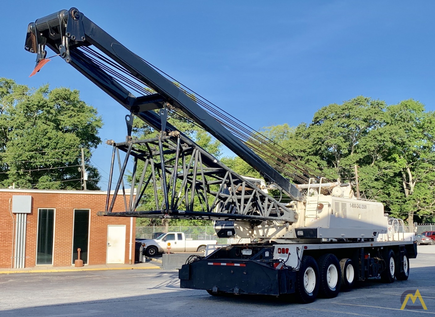 Link-Belt HC-248H Lattice Boom Conventional Truck Crane For Sale Hoists ...
