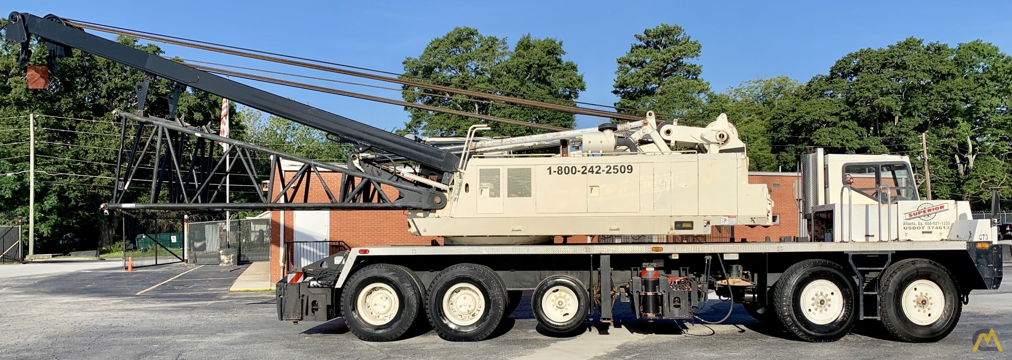 Link-Belt HC-248H Lattice Boom Conventional Truck Crane For Sale Hoists ...