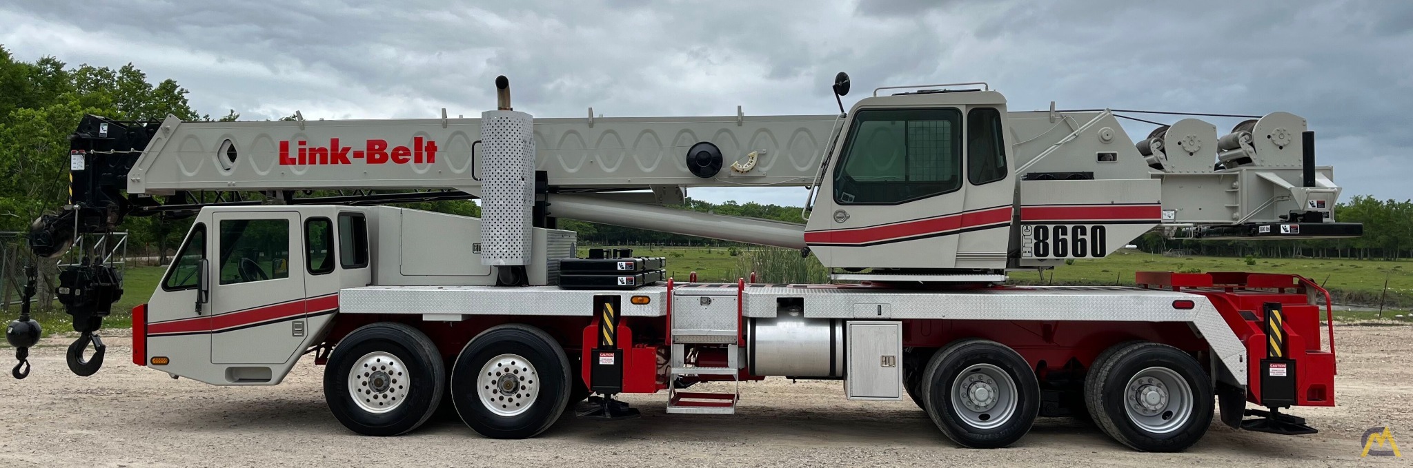 Link-Belt HTC-8660 Series II Telescopic Boom Hydraulic Truck Crane For ...