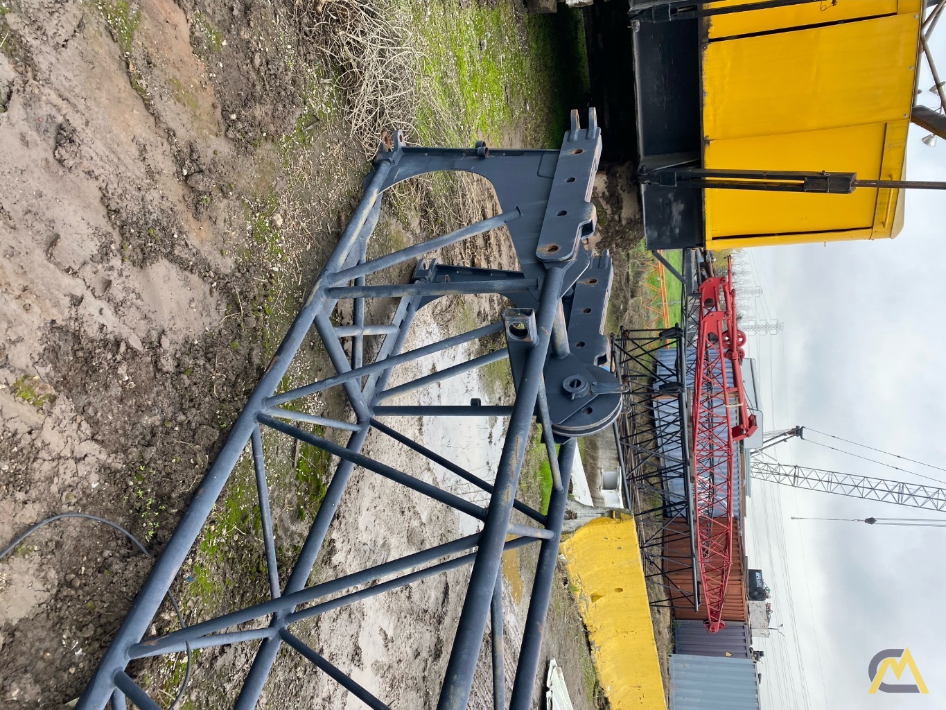 38' - 64' 2-Piece Bi-Fold Lattice Fly (Jib) for Link-Belt HTC-8675 SII ...