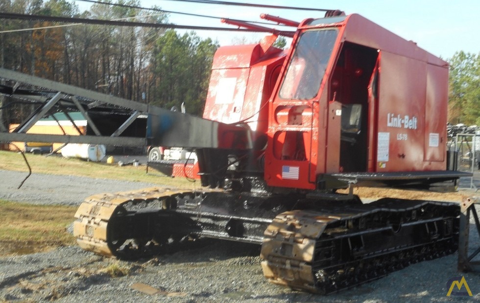 Link-Belt LS-78 17-Ton Lattice Boom Crawler Crane For Sale Hoists ...