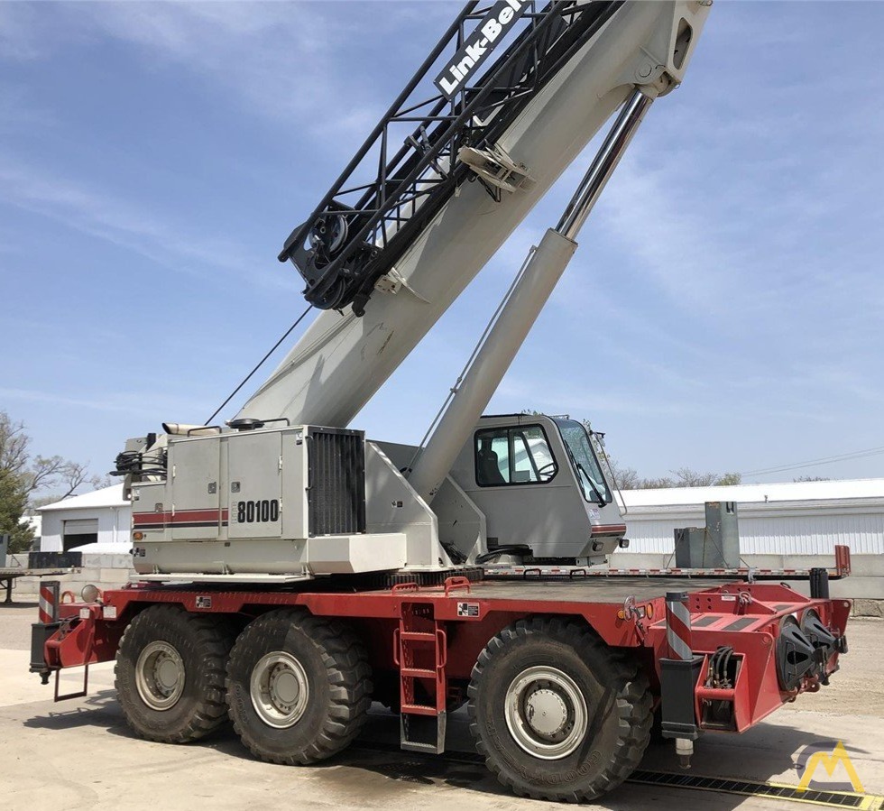Link-Belt RTC-80100 Series II 100-ton Rough Terrain Crane For Sale ...