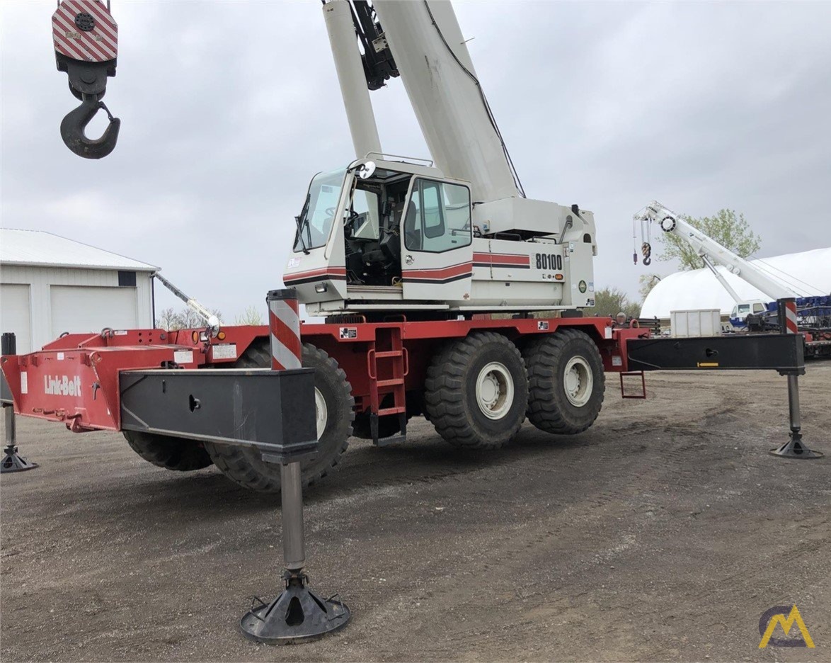 Link-Belt RTC-80100 Series II 100-ton Rough Terrain Crane For Sale ...