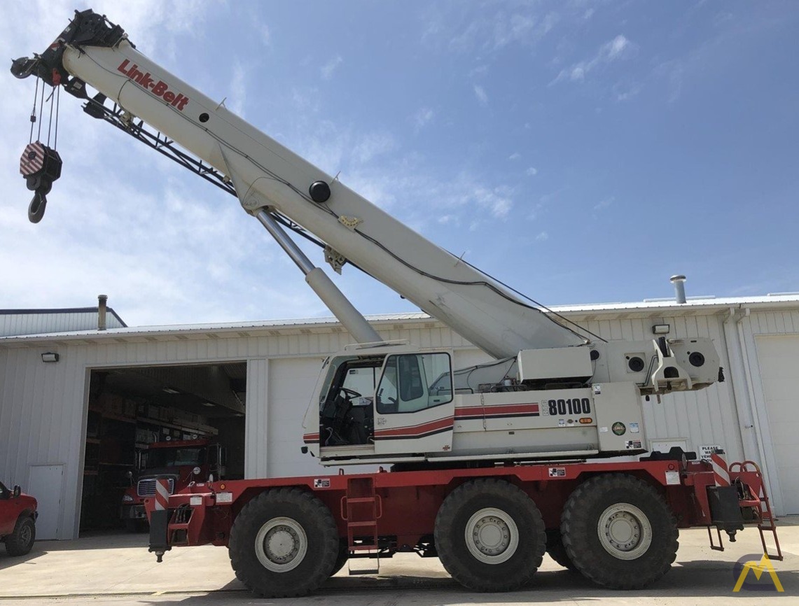 Link-Belt RTC-80100 Series II 100-ton Rough Terrain Crane For Sale ...