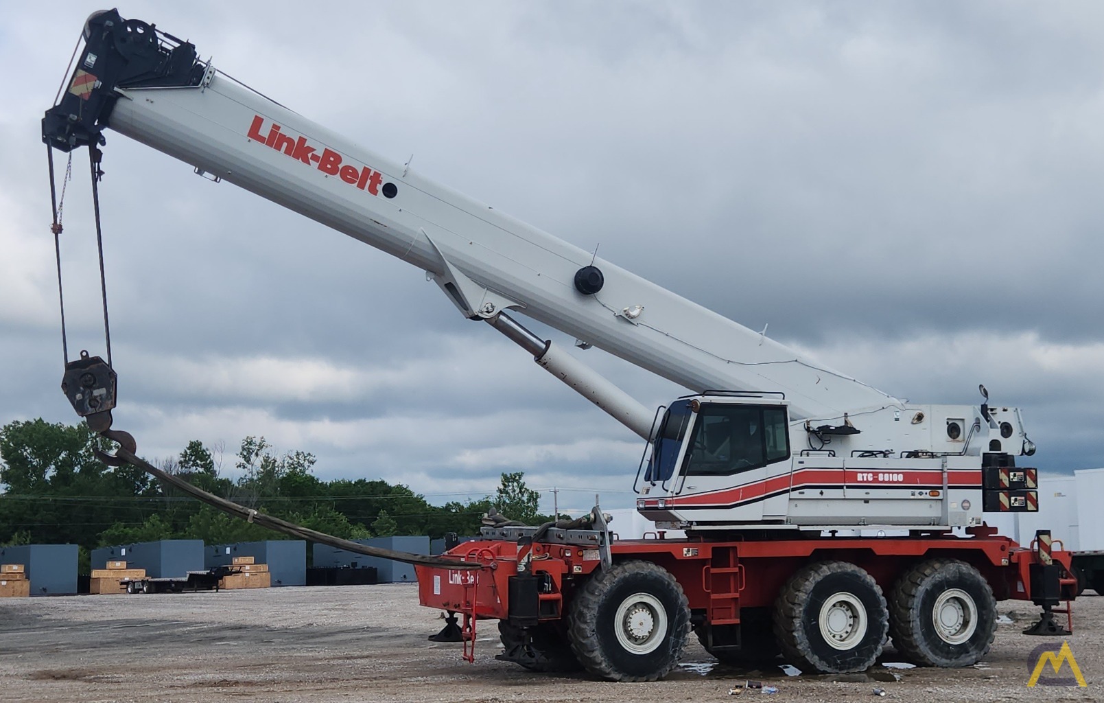 Link-Belt RTC-80100 Series II Rough Terrain Crane For Sale Hoists ...