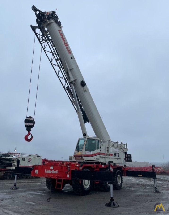 Link-Belt RTC-80110 II 110-Ton Rough Terrain Crane For Sale or Rent ...