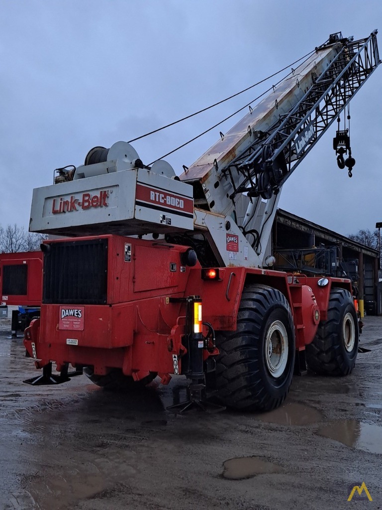 Link-Belt RTC-8060 60-Ton Rough Terrain Crane For Sale or Rent Hoists ...
