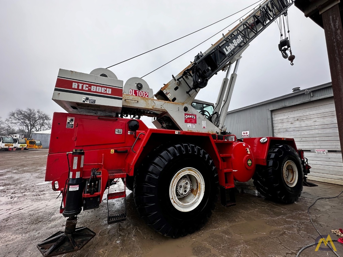 Link-Belt RTC-8060 60-Ton Rough Terrain Crane For Sale or Rent Hoists & Material Handlers 30962 ...