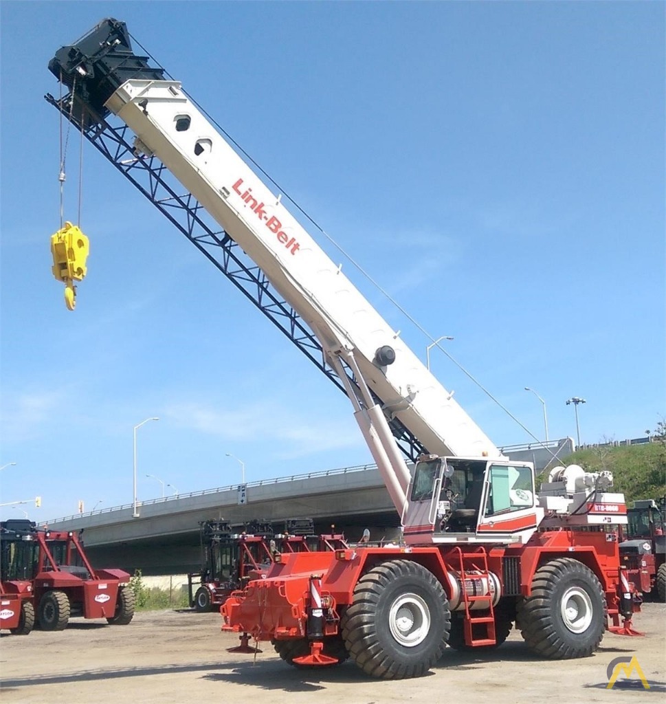 Link-Belt RTC-8060 60-Ton Rough Terrain Crane For Sale or Rent Hoists ...