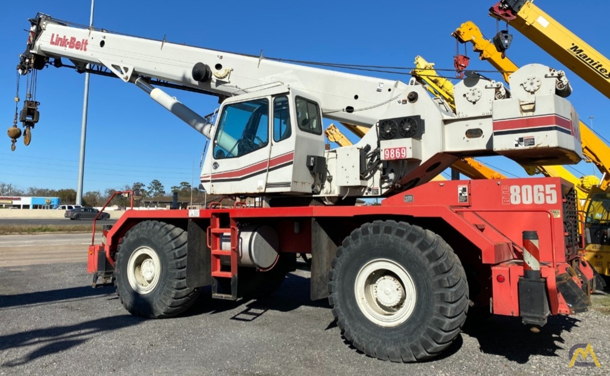 Link-Belt RTC-8065 II Rough Terrain Crane For Sale Hoists & Material ...