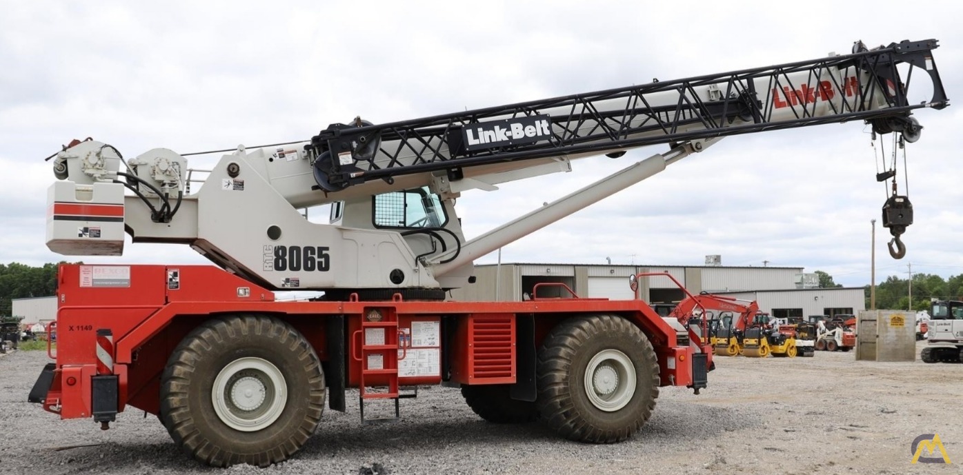 Link-Belt RTC-8065 II 65-ton Rough Terrain Crane For Sale or Rent ...