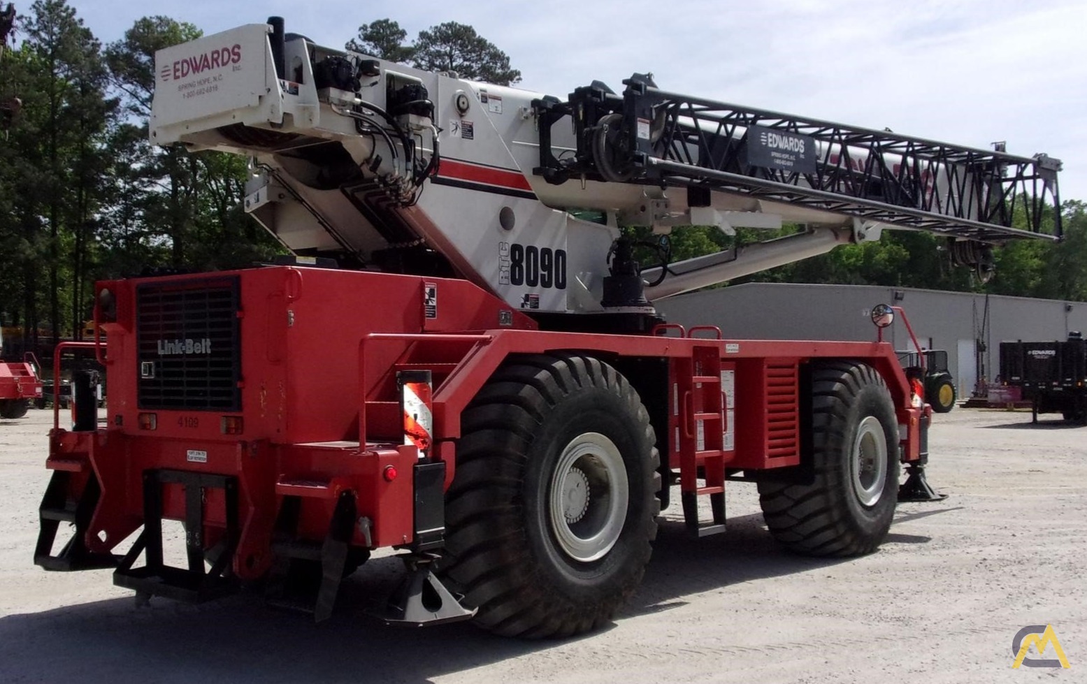 Link-Belt RTC-8090 II 90-ton Rough Terrain Crane For Sale Hoists & Material Handlers 24380 ...