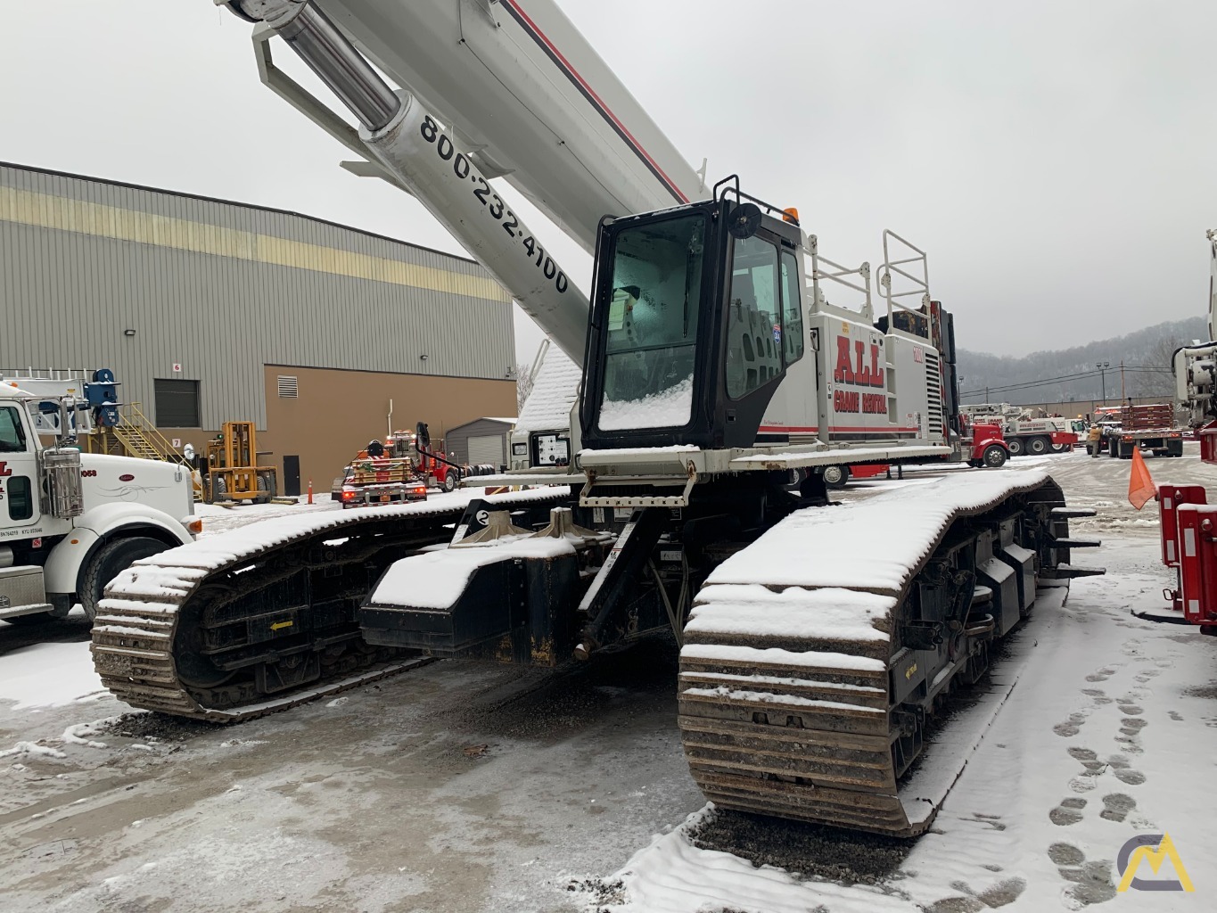 Link-Belt TCC-1100 110-Ton Crawler Crane For Sale Hoists & Material ...