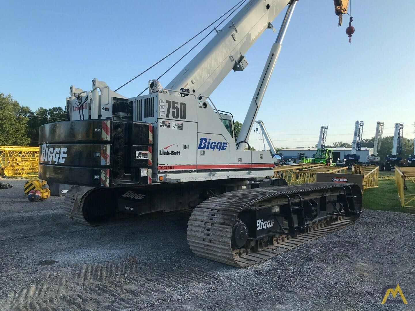 Link-Belt TCC-750 For Sale or Rent Crawler Cranes Hoists & Material ...