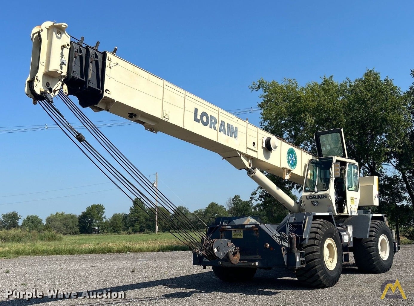 Lorain (Terex) LRT 445 45-ton Rough Terrain Crane For Sale Hoists ...