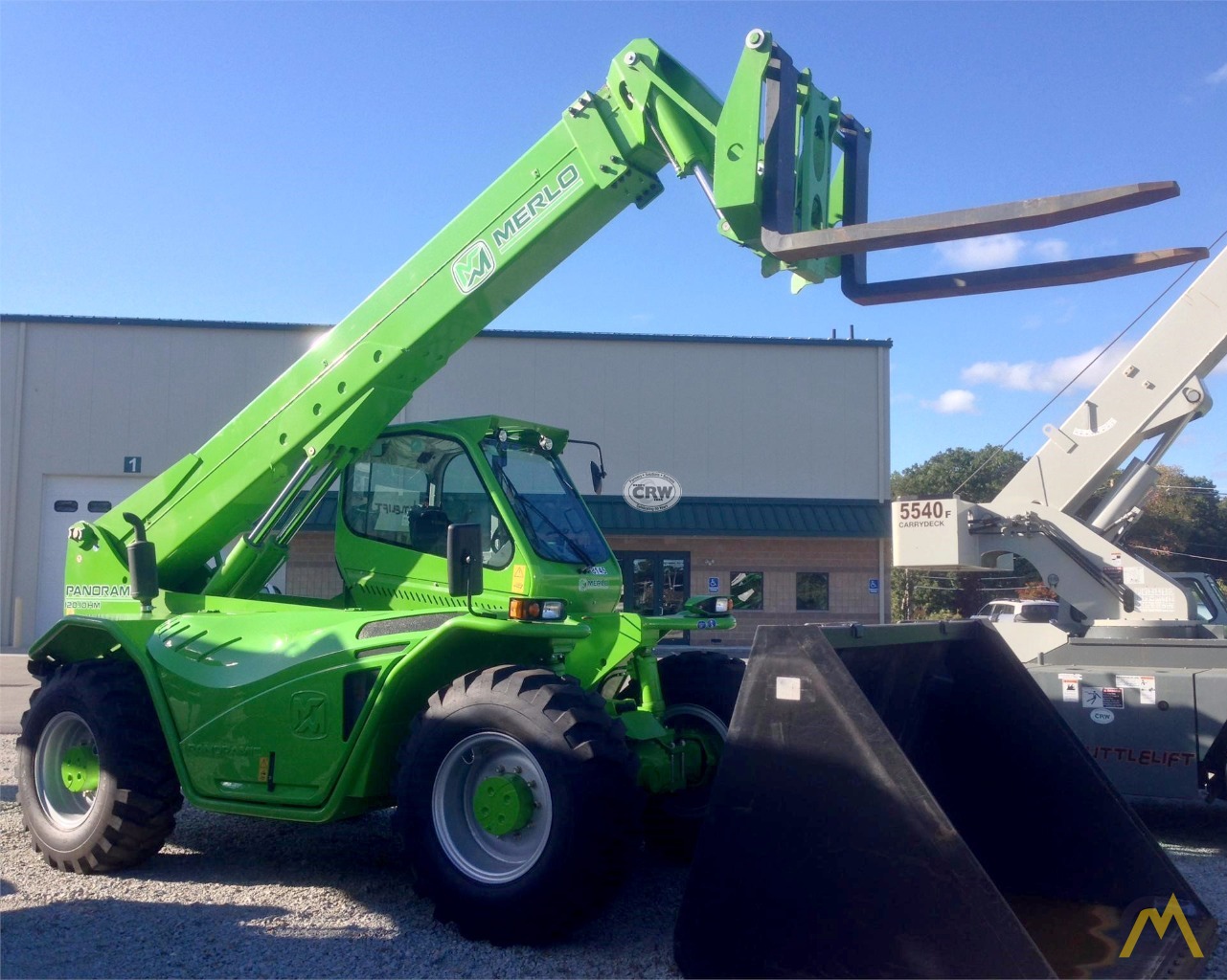 Low Hours on a Merlo P 120.10 HM Telehandler For Sale or Rent ...