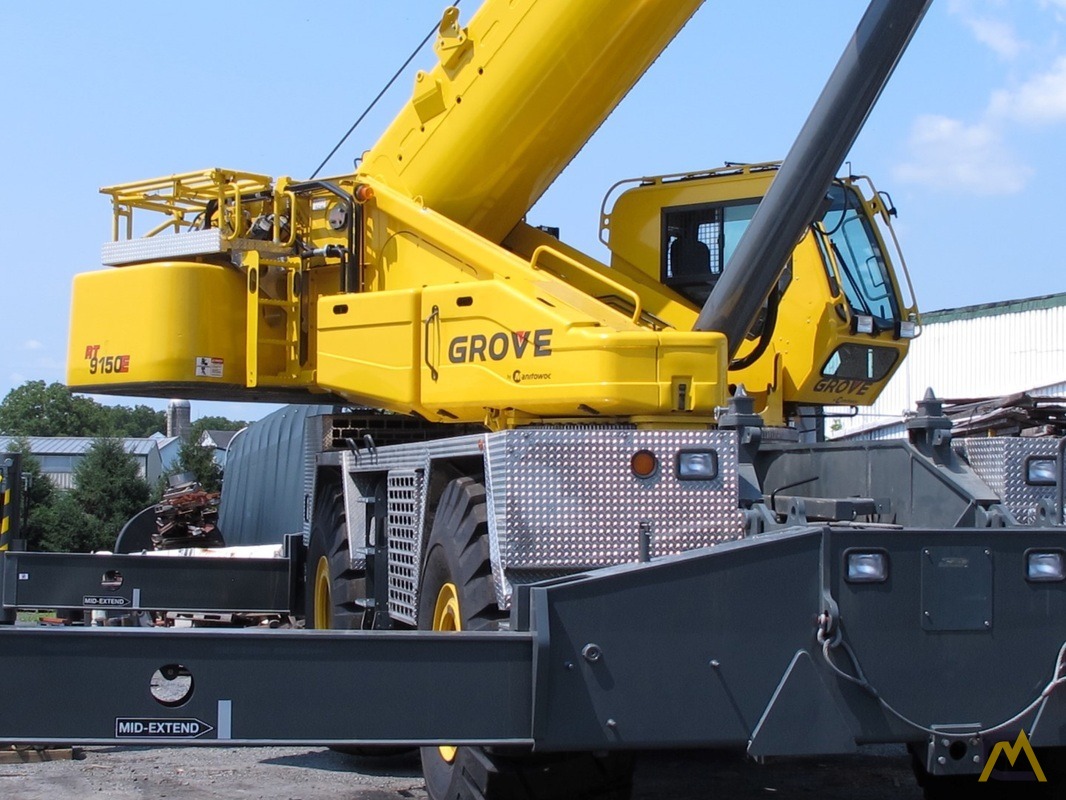 Grove RT9150E 150-ton Rough Terrain Crane For Sale & Material Handlers ...