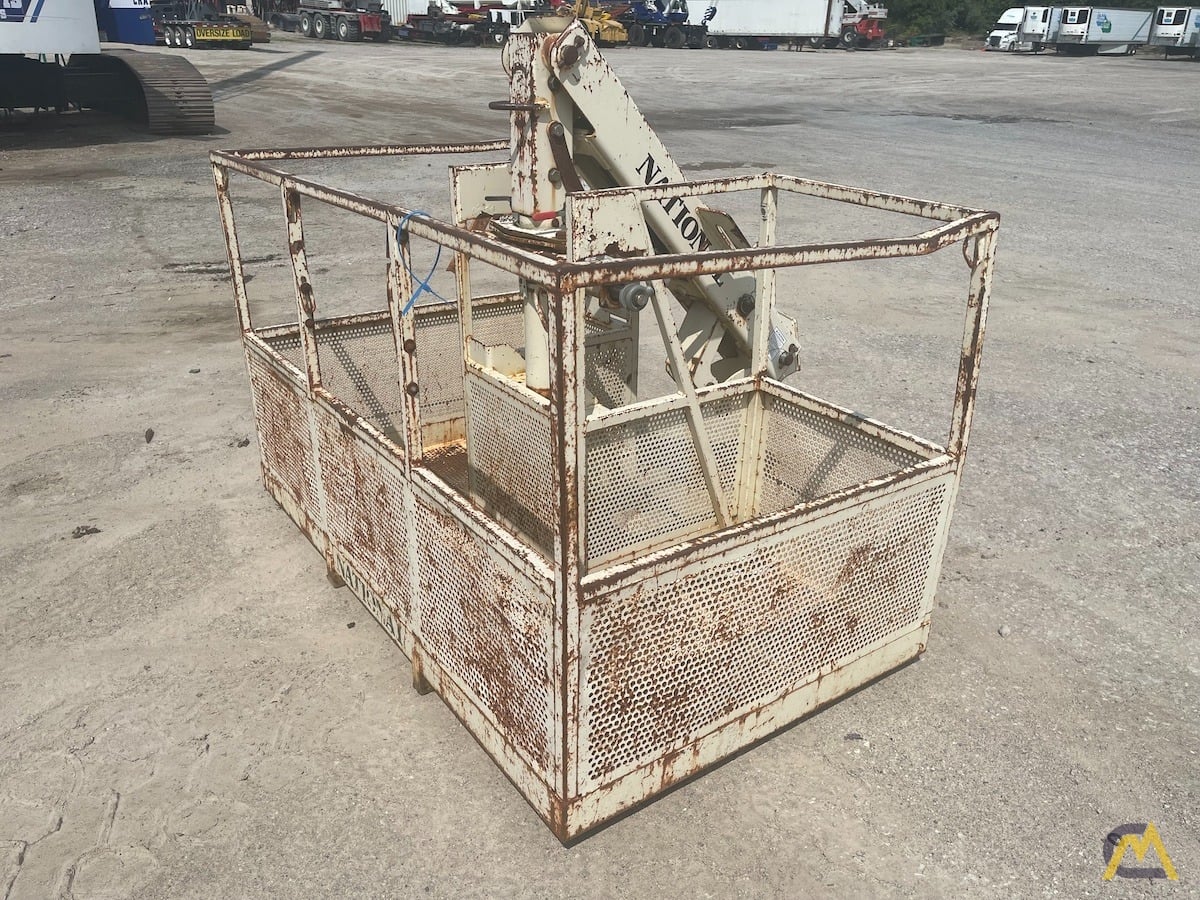 2-Person National Crane Man Basket | Boom Truck Platform For Sale ...