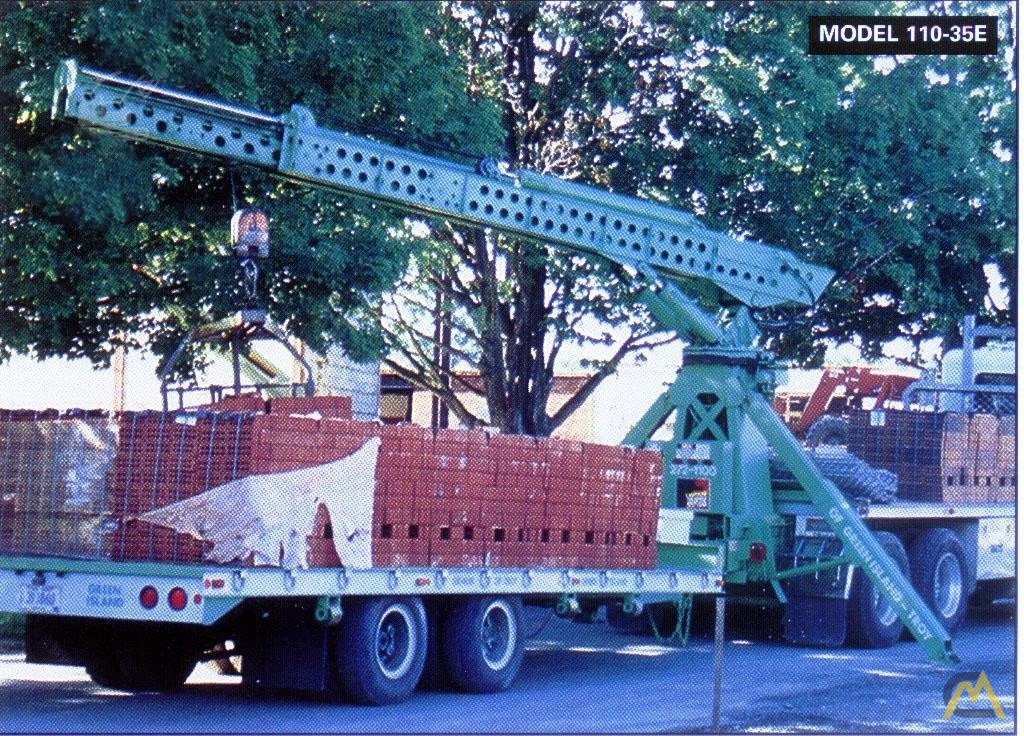 Manitex 110-35E 5.5-ton Unmounted Trolly Boom For Sale Trolley Booms Cranes Hoists & Material ...