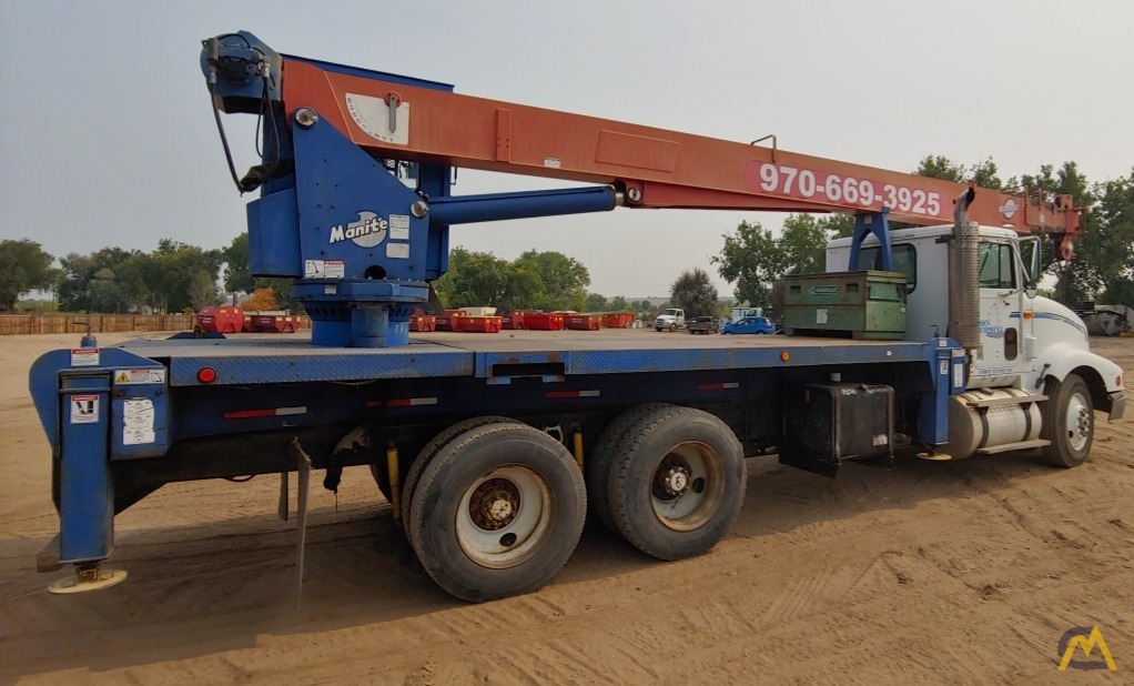 Manitex 22101S 22-ton Boom Truck Crane on International 9400 For Sale ...