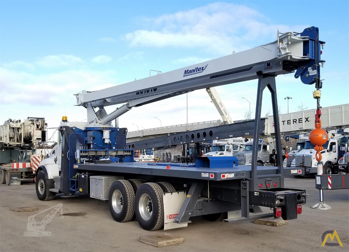 Manitex 26101C 26-Ton Boom Truck Crane For Sale or Rent Trucks Hoists ...