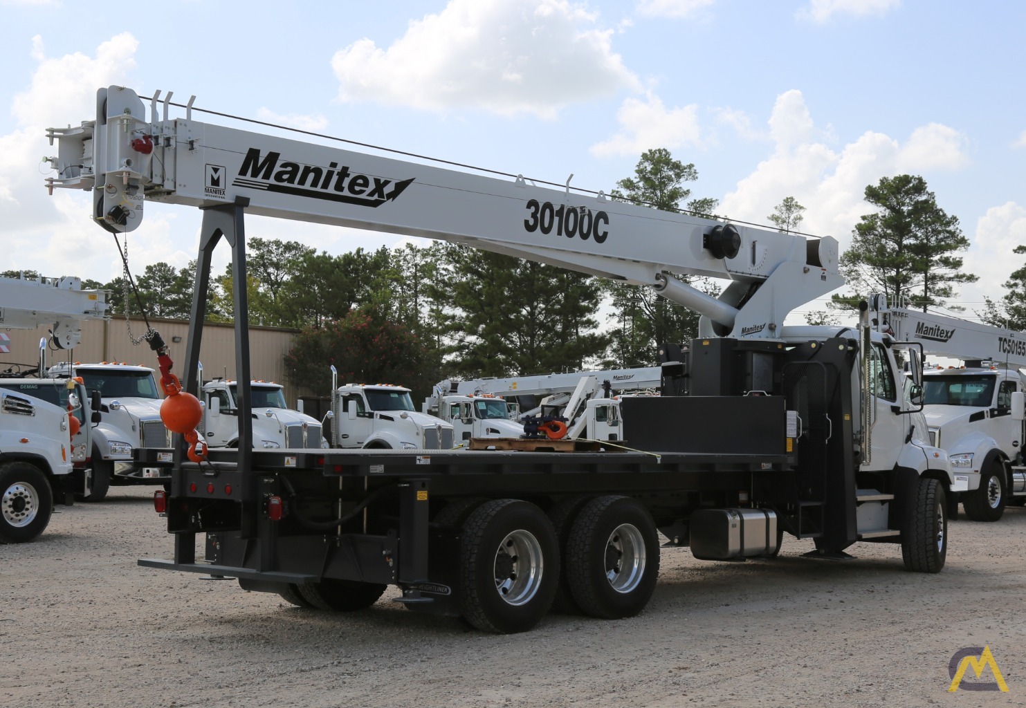 Manitex 30100C 30-Ton Boom Truck Crane For Sale Trucks & Material ...