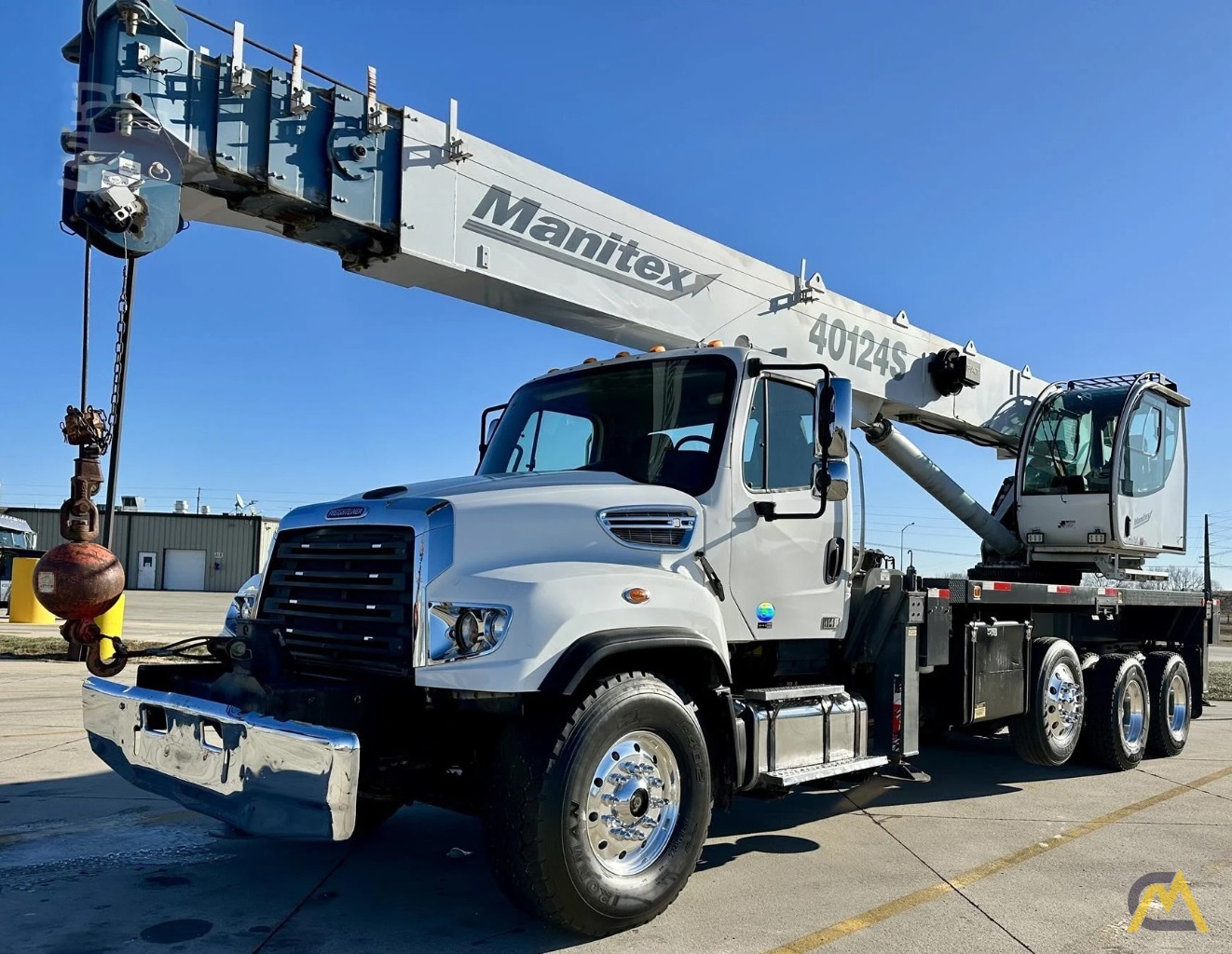 Manitex 40124S Boom Truck Crane on Freightliner 114SD For Sale Trucks ...