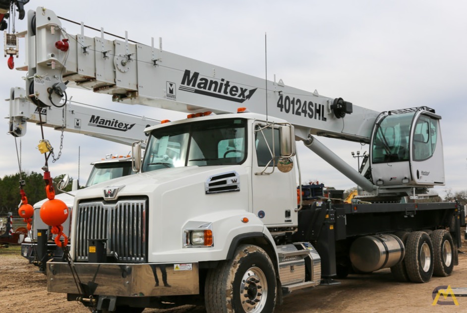 Manitex 40124SHL 40-Ton Boom Truck Crane For Sale Trucks Hoists ...