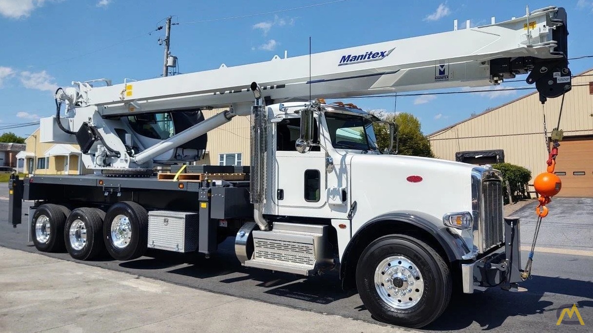 Manitex 40124SHL 40-ton Boom Truck Crane on Peterbilt 567 For Sale ...