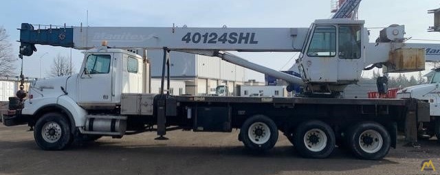 Manitex 40124SHL 40-Ton Boom Truck Crane on Western Star 4900SX For ...