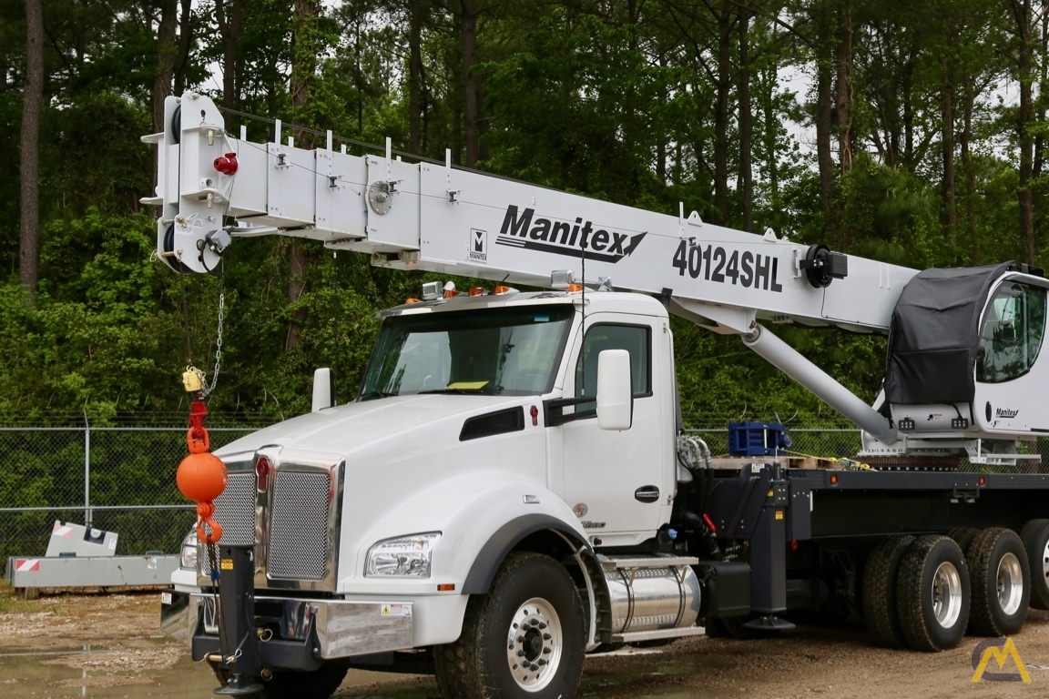 Manitex 40124SHL 40-ton Boom Truck Crane For Sale Trucks Hoists ...
