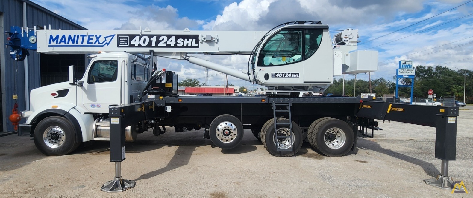 Manitex 4012HSHL Boom Truck Crane on Peterbilt 567DC For Sale Trucks ...