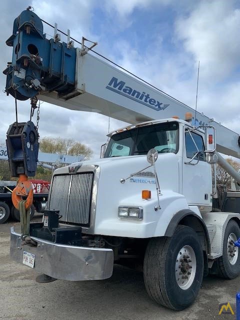 Manitex 50110S 50-ton Boom Truck Crane on Western Star 4900 For Sale ...