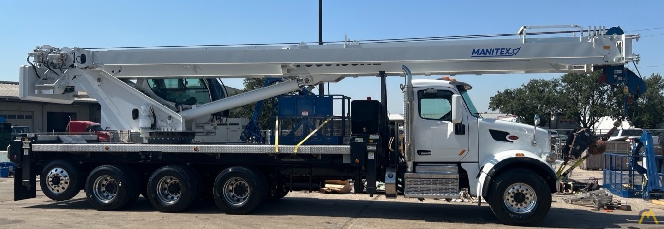 Manitex 50155HL Boom Truck Crane on Peterbilt 567 For Sale Trucks ...