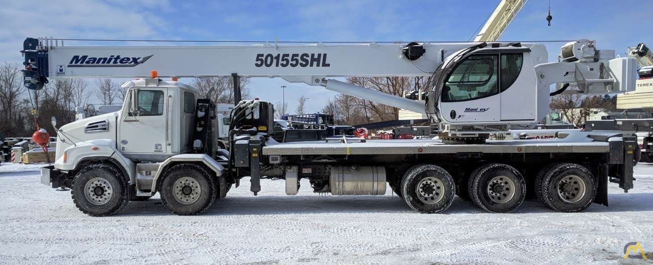 Manitex 50155SHL 50-Ton Boom Truck Crane For Sale Trucks Hoists ...
