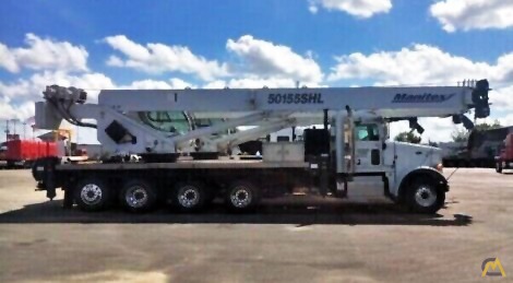 Manitex 50155SHL 50-Ton Boom Truck Crane For Sale Trucks Hoists ...