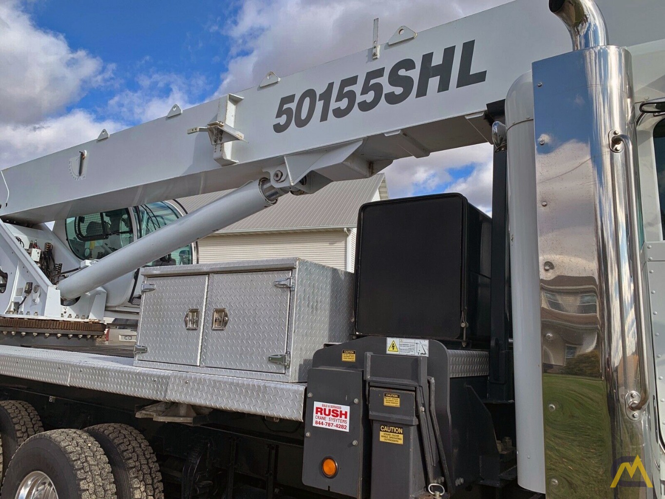Manitex 50155SHL 50-Ton Boom Truck Crane For Sale Trucks Hoists ...