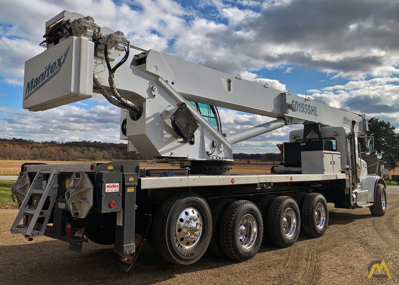 Manitex 50155SHL 50-Ton Boom Truck Crane For Sale Trucks Hoists ...