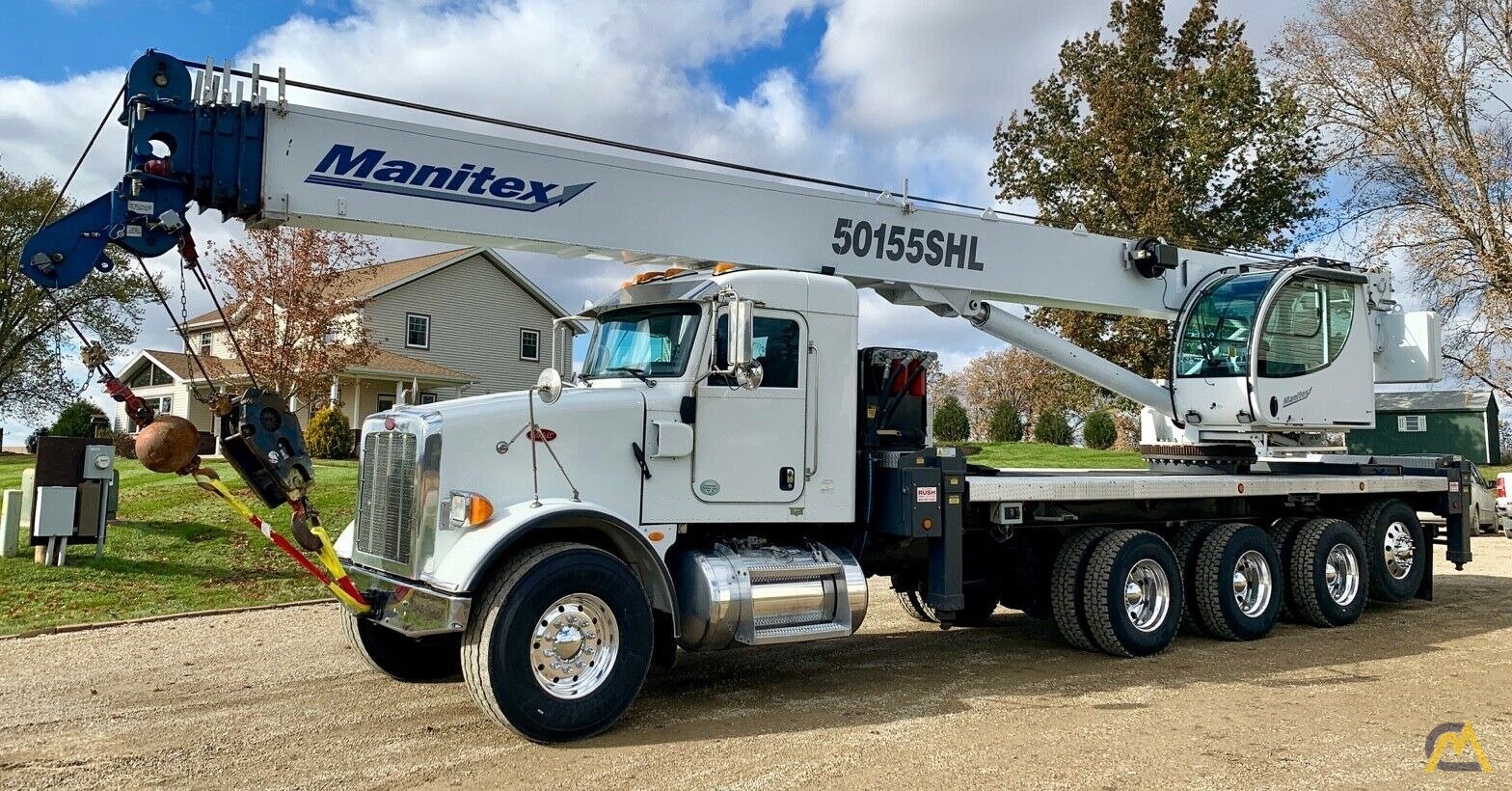 Manitex 50155SHL 50-Ton Boom Truck Crane For Sale Trucks Hoists ...