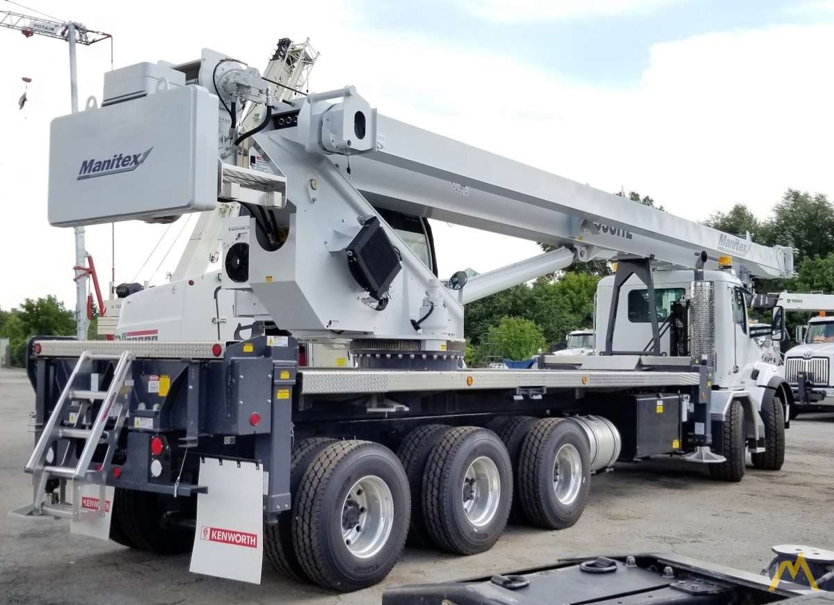 Manitex 50155SHL 50-Ton Boom Truck Crane on Kenworth T880 For Sale or ...