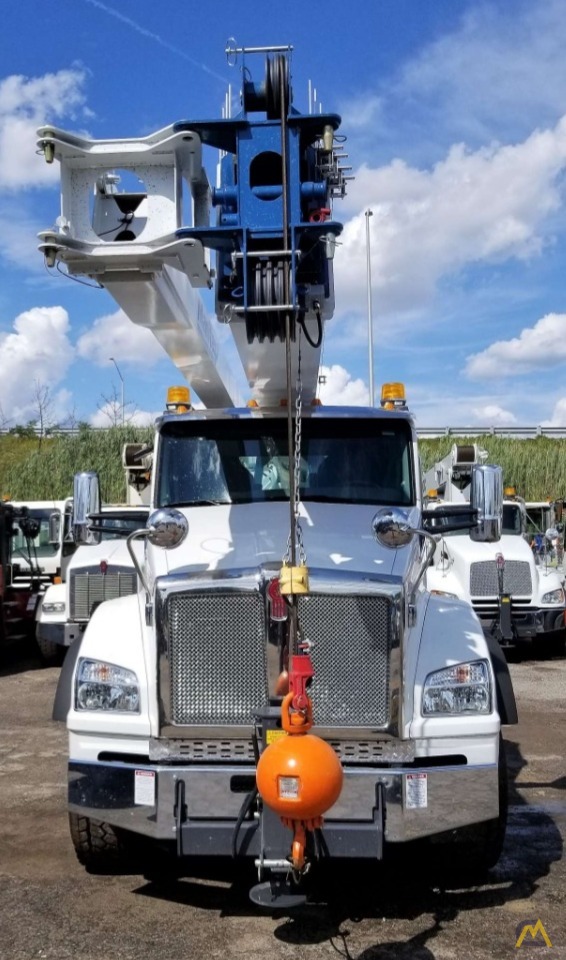 Manitex 50155SHL 50-Ton Boom Truck Crane on Kenworth T880 For Sale or ...