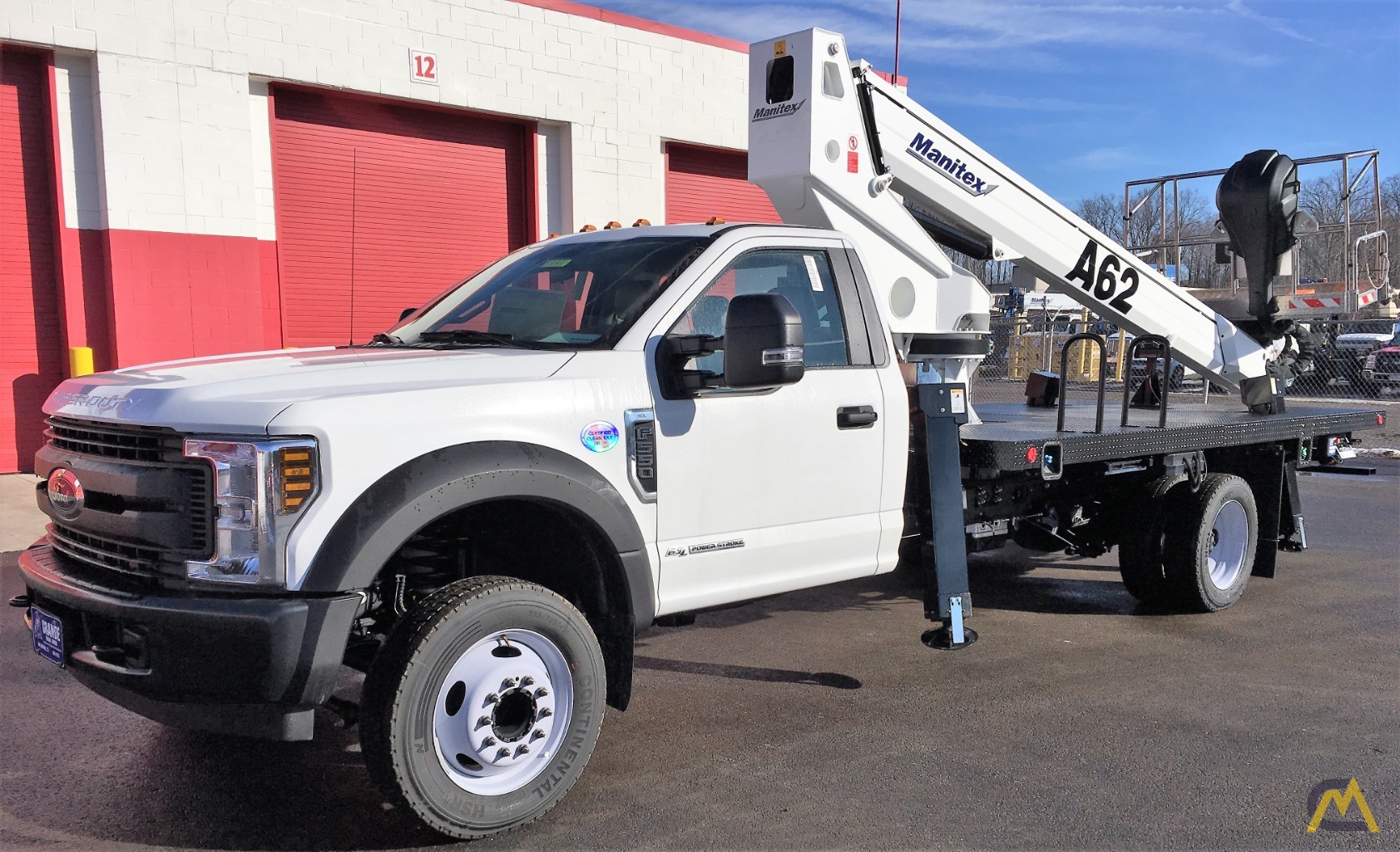 Manitex A62 62' Telescopic Boom Aerial Bucket Truck For Sale Platforms ...