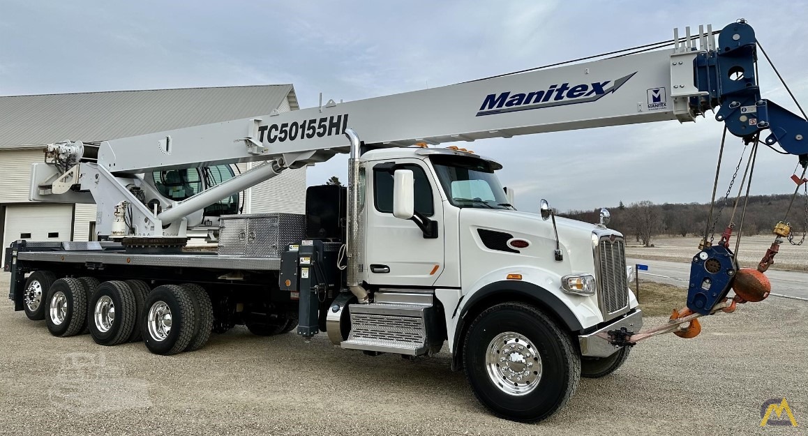 Manitex TC50155HL 50-Ton Boom Truck Crane For Sale Trucks Hoists ...