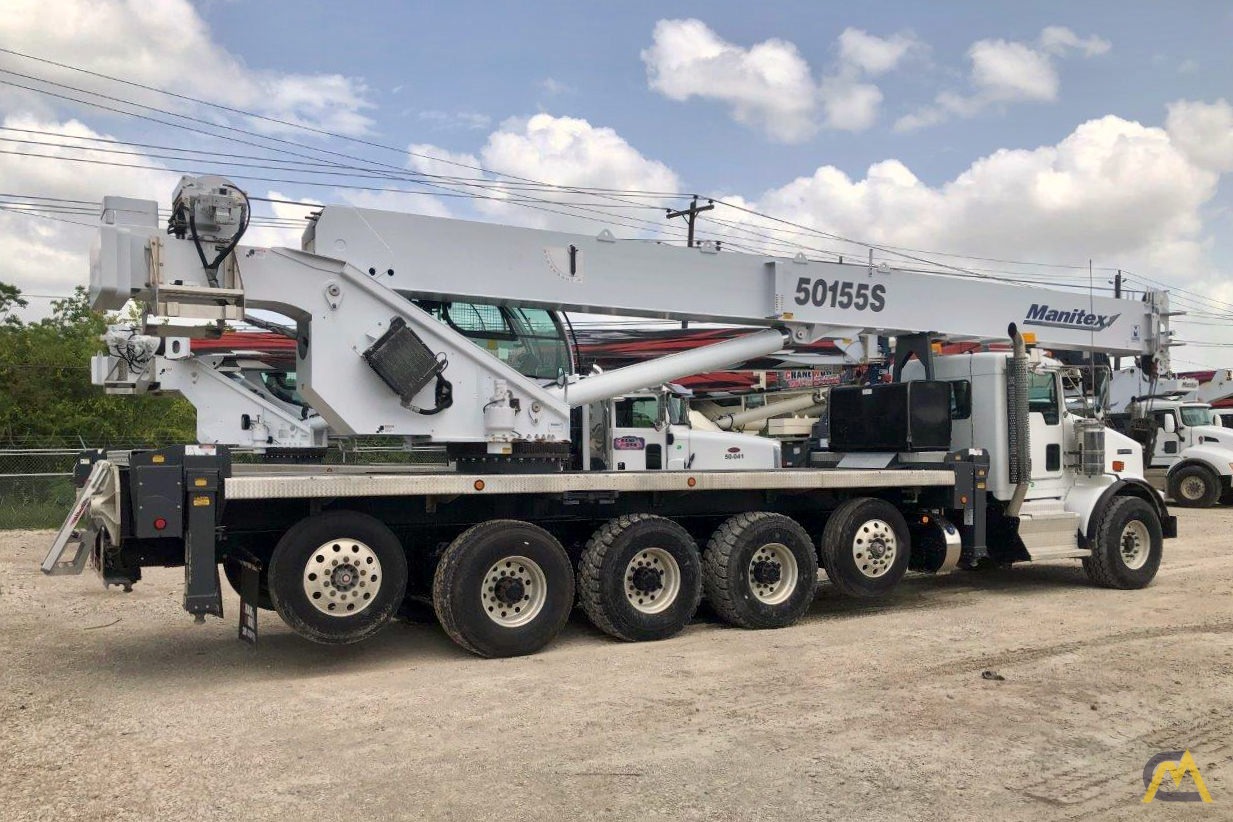 Manitex TC50155S 50-Ton Boom Truck Crane For Sale or Rent Trucks Hoists ...