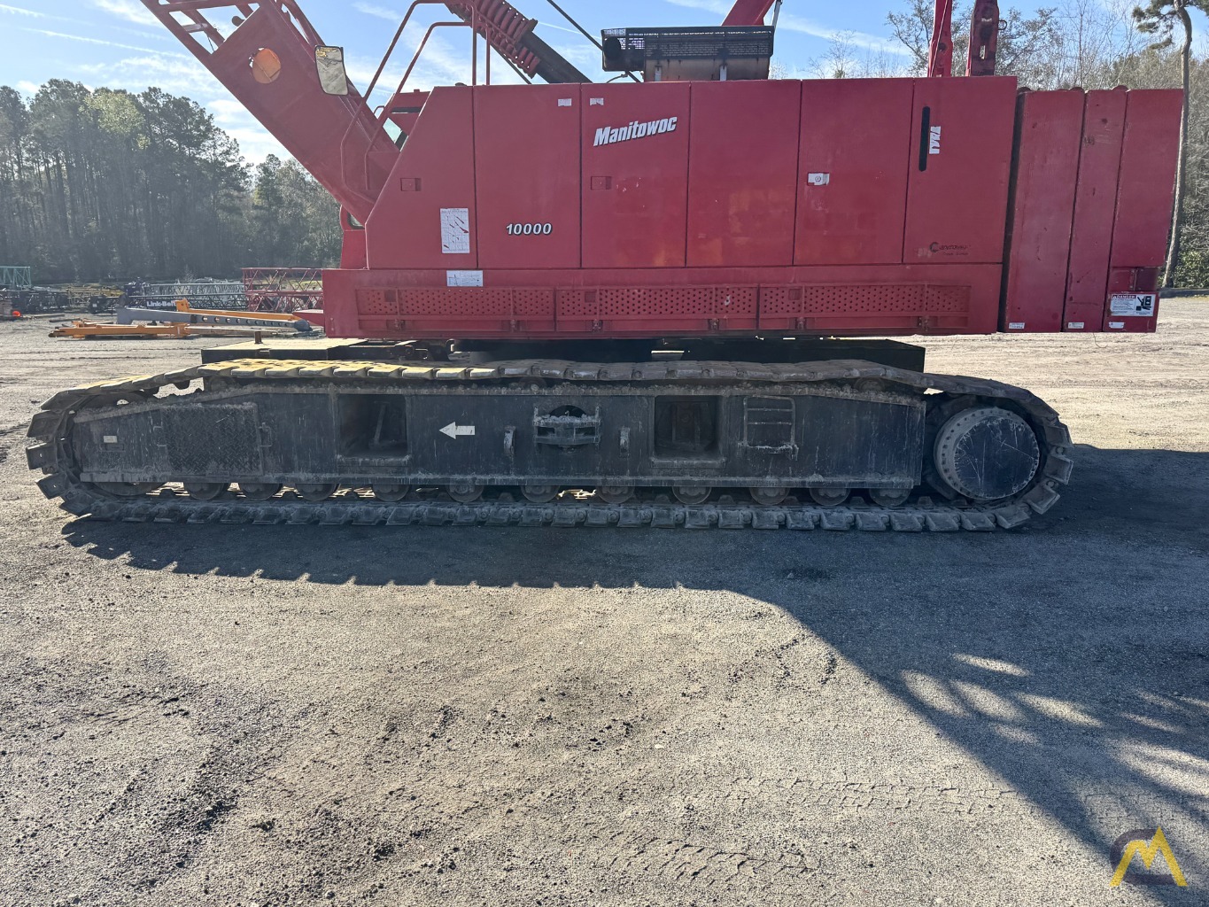Manitowoc 10000 Lattice Boom Crawler Crane For Sale or Rent Hoists ...