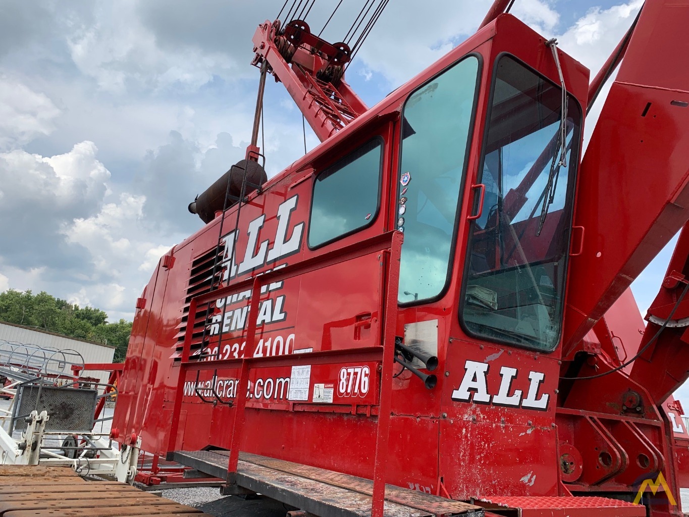 Manitowoc 4100W 230-Ton Lattice Boom Crawler Crane For Sale Hoists ...