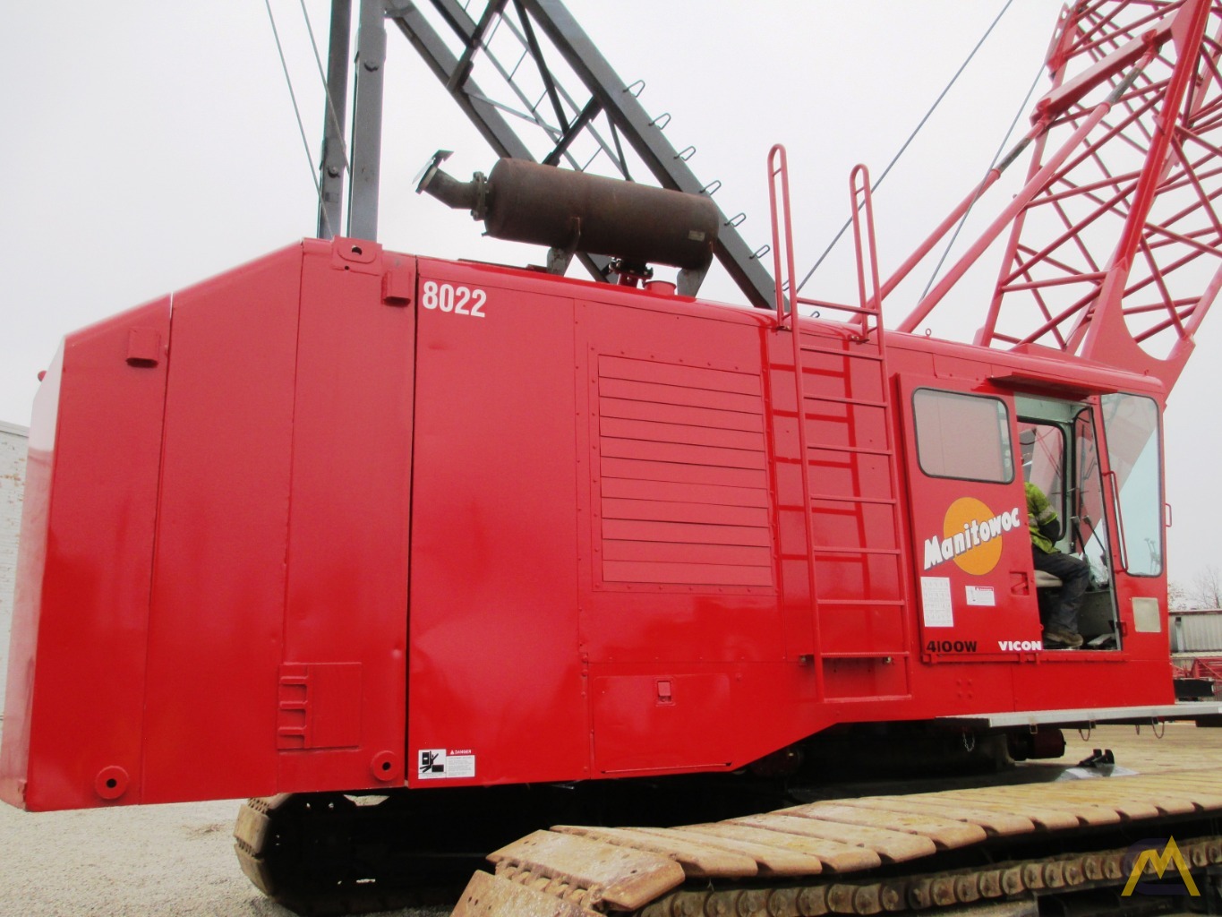 Manitowoc 4100W 230-Ton Lattice Boom Crawler Crane For Sale Hoists ...