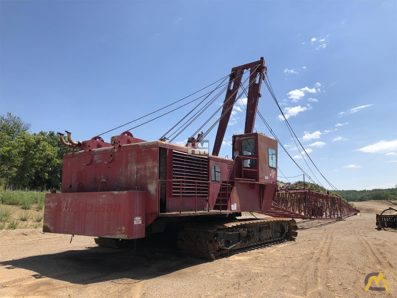 Manitowoc 4600 44-Ton Lattice Boom Crawler Crane For Sale Draglines ...