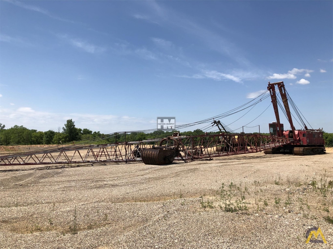 Manitowoc 4600 44-Ton Lattice Boom Crawler Crane For Sale Draglines ...