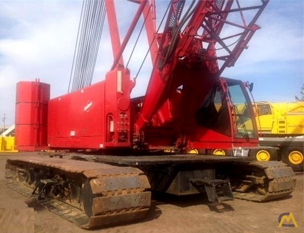 Manitowoc 555 150-ton Lattice Boom Crawler Crane For Sale Hoists ...